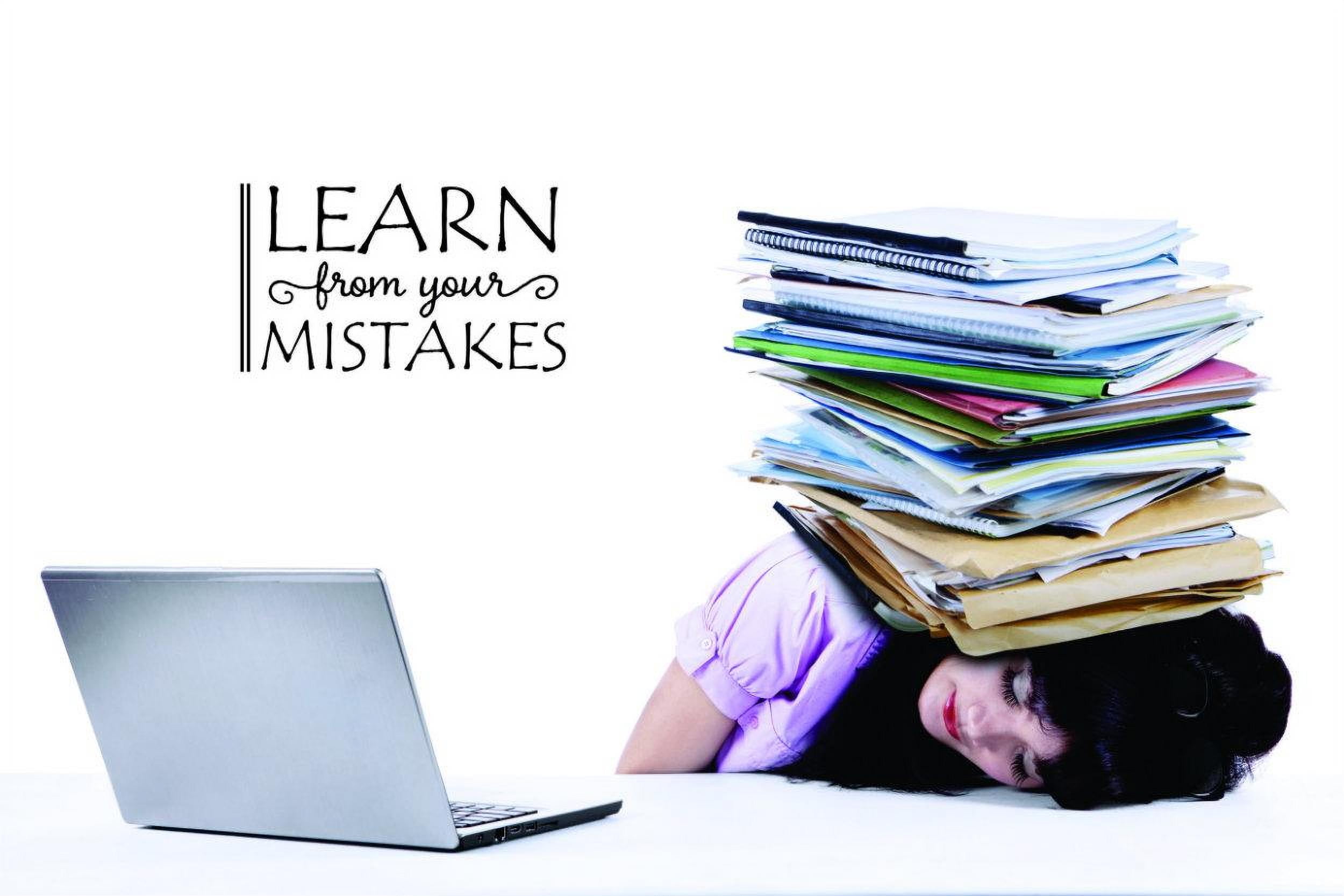 Learn From Your Mistakes schoolLearn From Your Mistake Teacher ...