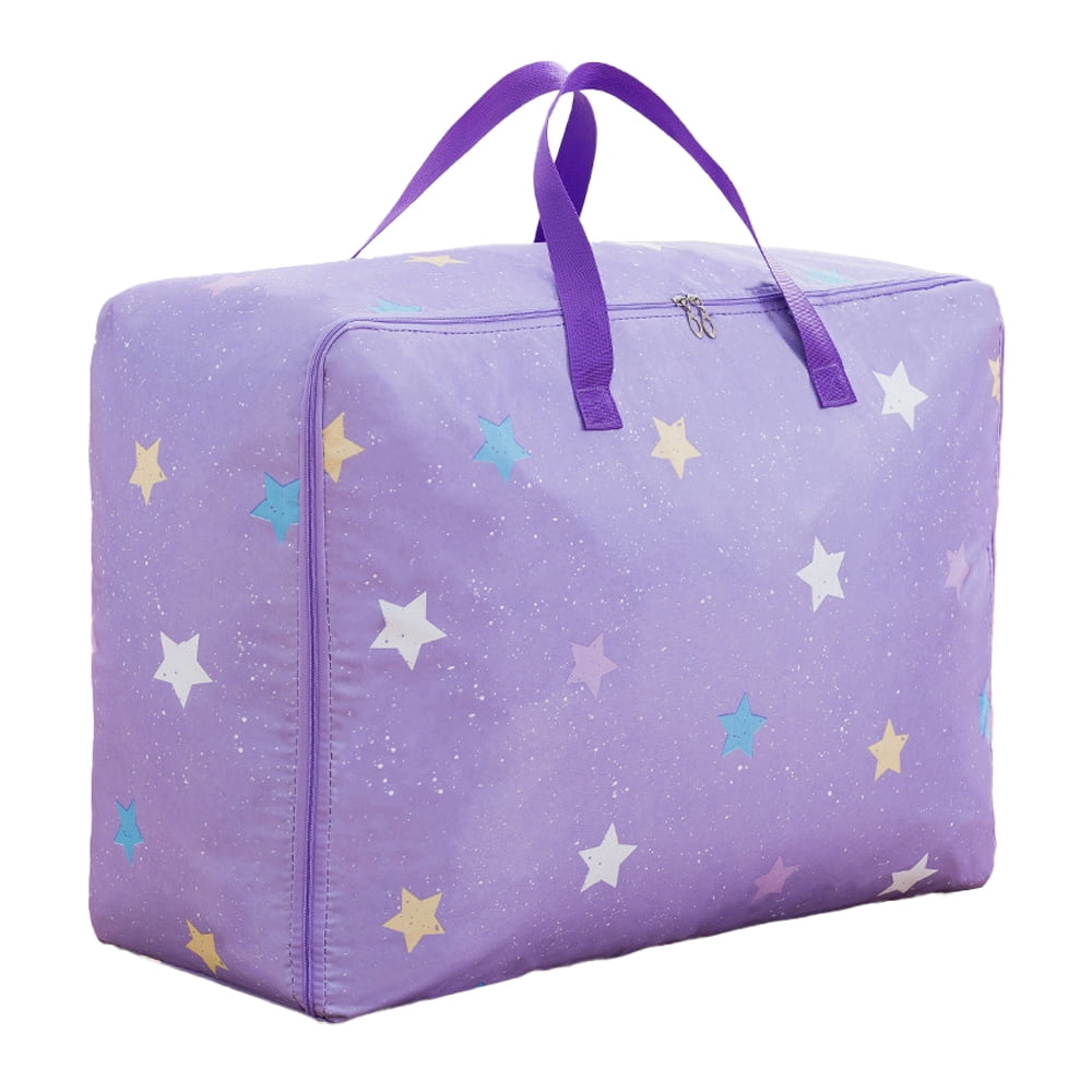 Soft Space Save Storage Bag Wardrobe Organizer with Handle & Zipper for ...
