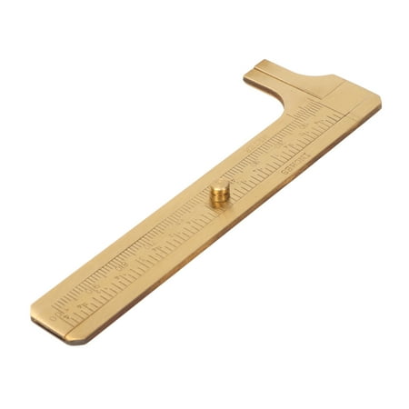 Sliding Caliper, Caliper Brass Mini For Jewels Making 0-3.9in | Walmart ...