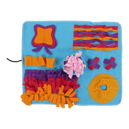 Pet Sniffing Pad, Portable Puzzle Anxiety Relief Dogs Snuffle Pad For ...