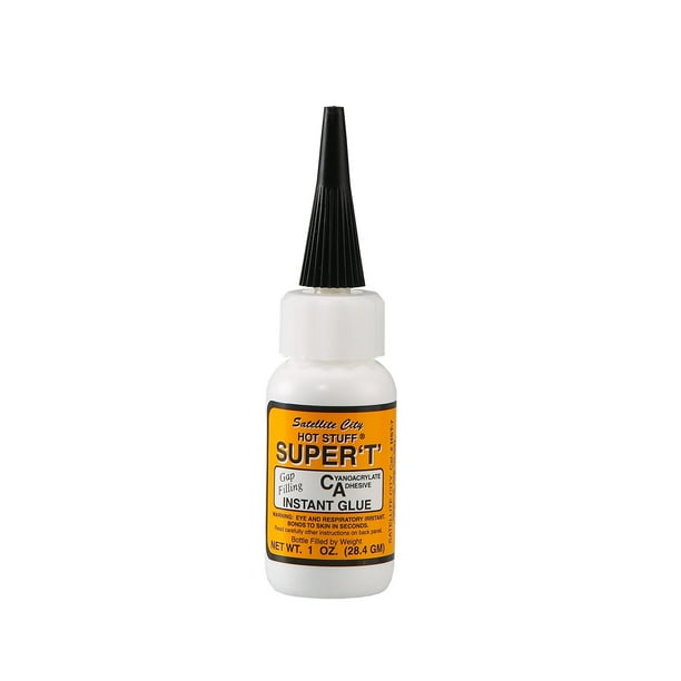 Hot Stuff Super T Medium Instant CA Glue - 1oz HST-7 1 - Walmart.com ...