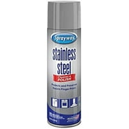 Sprayway SW841 Aerosol Stainless Steel Polish & Cleaner, 15 oz 15 oz can, Pack of 2 - Walmart.com