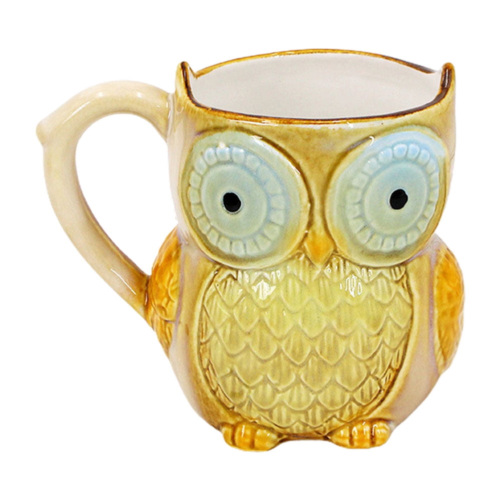 Kitchen & Dining Drink & Barware Home & Living Owl 13 fl oz 380 ml Mug ...