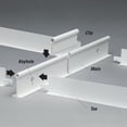 HG-Grid PVC White Suspended Ceiling Kit, 100 sq. ft. for High-Humidity ...