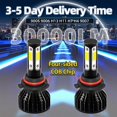 2pcs Headlight LED Bulb Light Lamp 9005/HB3 9006/HB4 9007 H4 H7 H11 H13 ...