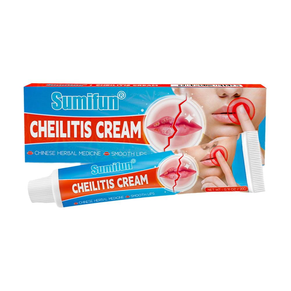 Cheilitis Cream Inflammation Labial Herpes Antibacterials Chapped Lips ...