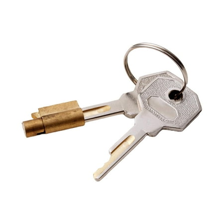 Single Open Cylinder Cabinet Lock with Keys Mailbox Mini Fridge Locks ...