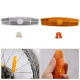 8Pcs Road Bikes Wheel Spokes Reflectors Safety Warning Reflectors Night ...