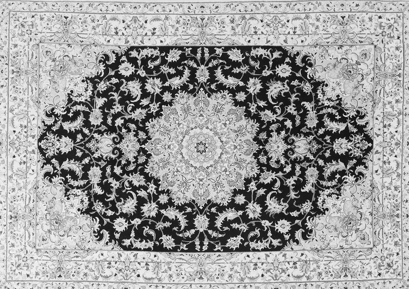Ahgly Company Indoor Rectangle Persian Gray Traditional Area Rugs, 2' x ...