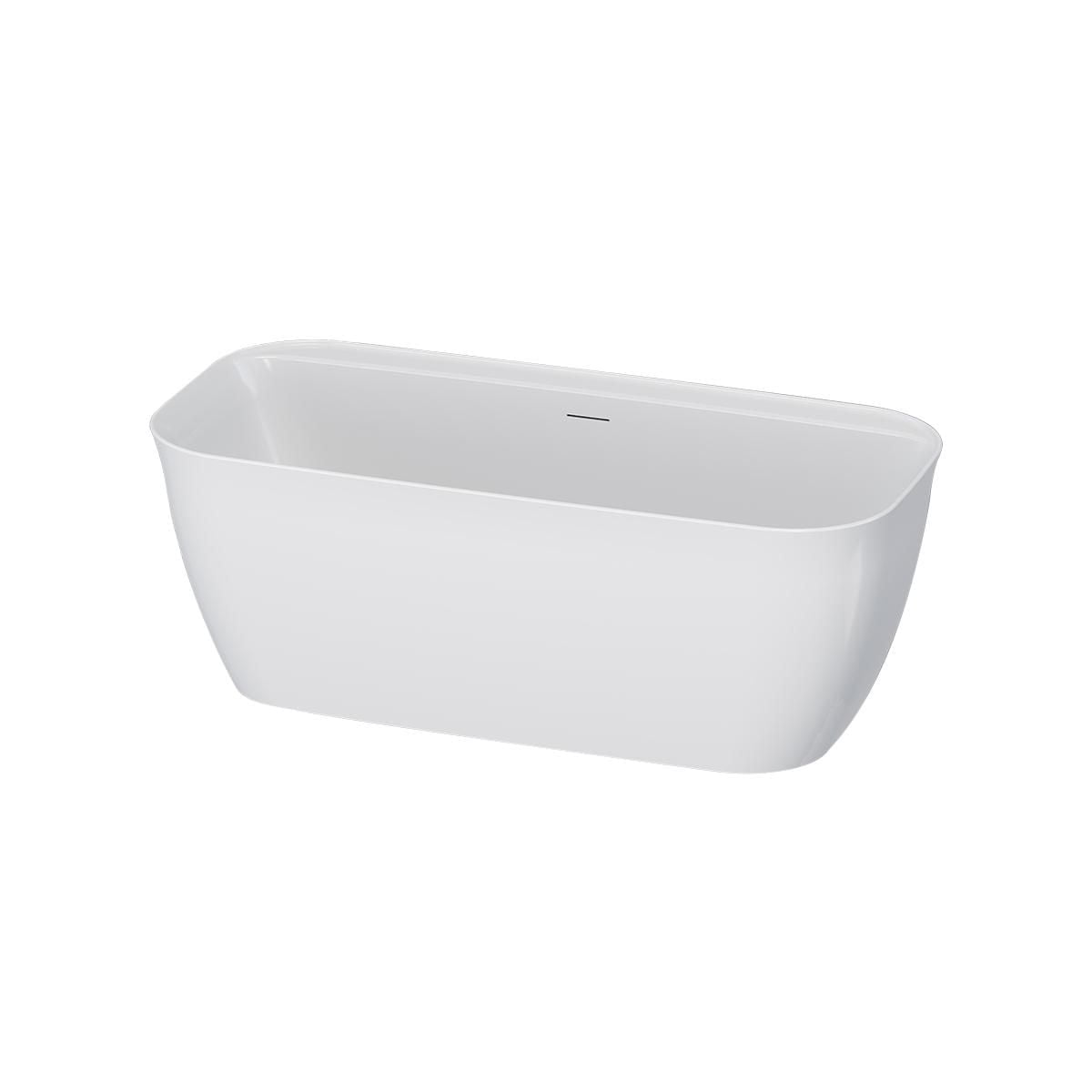 Click here for A & e Bath And Shower Panya-63-Wht Freestanding Ba... prices