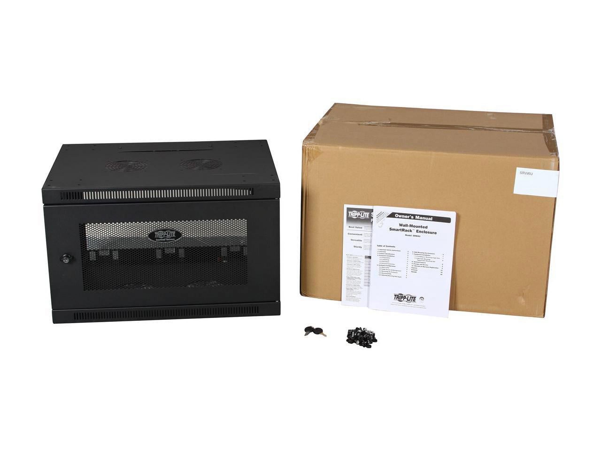 Tripp Lite Srw6u 6u Wall Mount Rack Enclosure Server Cabinet | Cabinets ...