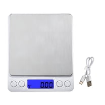 ORIA Digital Kitchen Scale, Mini Pocket Jewelry Scale, LCD Display ...