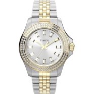 Timex T25771 Ladies Two Tone Traditional Dress Sport Watch - Walmart.com