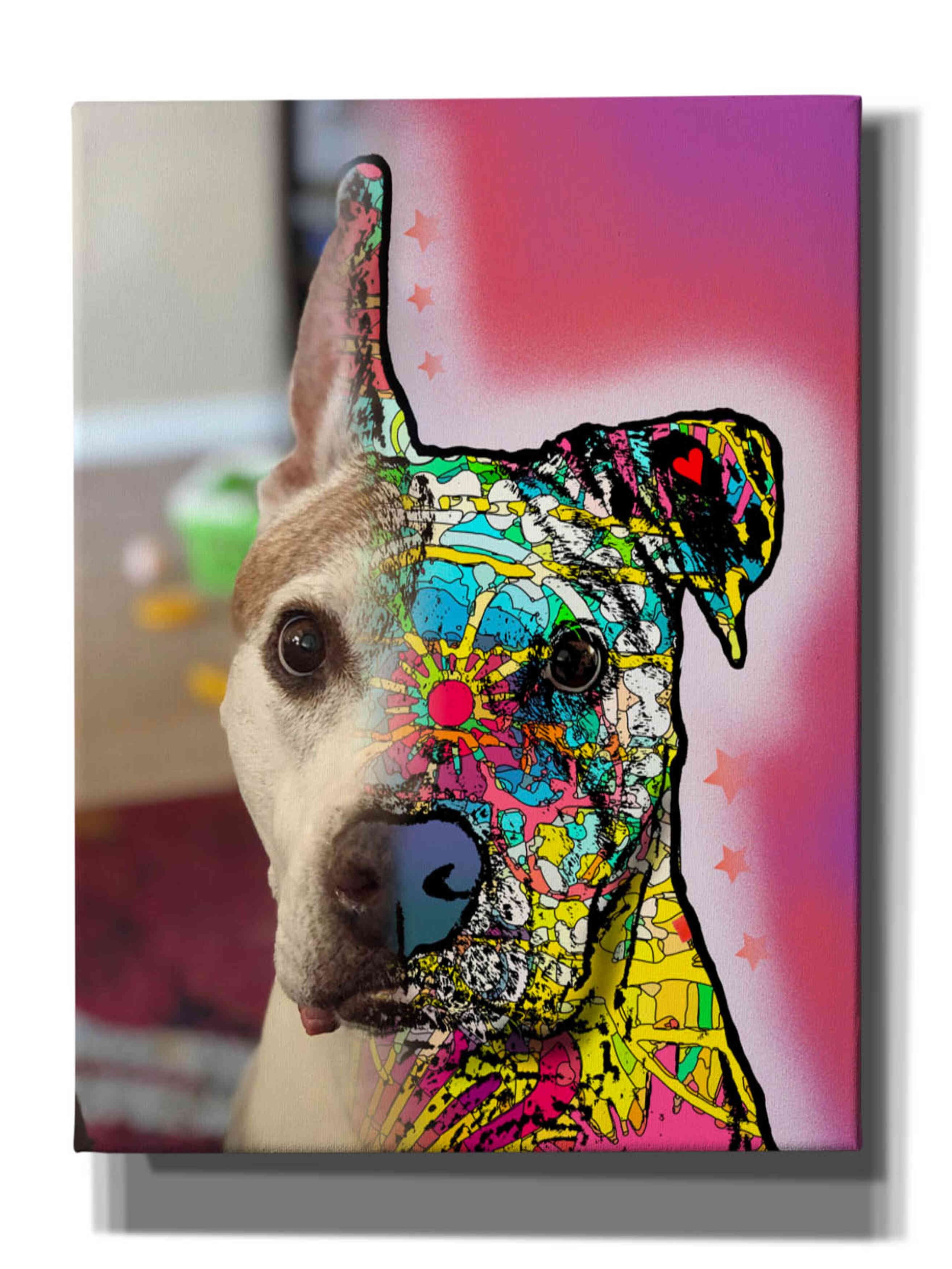 Epic Graffiti 'Bea Lueck_Fin' by Dean Russo, Canvas Wall Art, 12"x16 ...