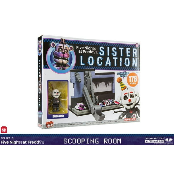 McFarlane Five Nights at Freddy's Scooping Room Medium Construction Set ...