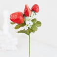 Set of 6 Fake Strawberry Picks - For Spring and Summer Crafts and ...