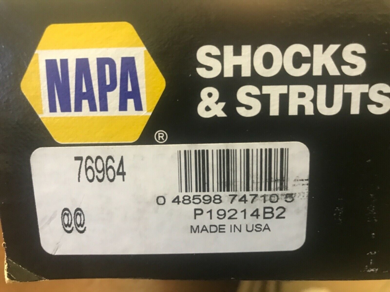 NAPA 76964 Gas Grande Fleet - Rear - NS 76964 NAPA - Walmart.com