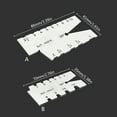 29/30 Degree Thread Gauge Angles Measuring Gauge Tool Stainless ...