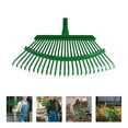 Masteelf Garden Soil Leaves Rake Garden Agricultural Tool Lawn Rake for ...