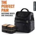 Bentoheaven Lunch Bag for Men and Women - Premium Materials, Extra ...