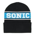 Sonic The Hedgehog Beanie Embroidered Classic Character Cuff Knit ...