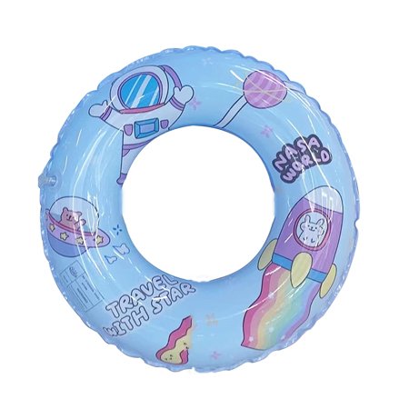 Inflatable Swimming Ring Tube, Floating Swimming Ring Beautiful Starry ...