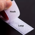 White Fastener Tape - Strong Self-Adhesive Hook-and-Loop Tape for ...