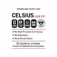 CELSIUS Sparkling Cosmic Vibe, Functional Essential Energy Drink 12 Fl ...