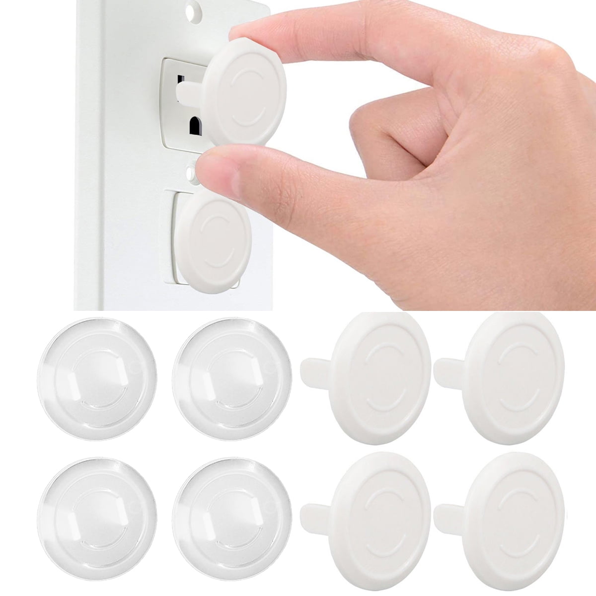 Cheer US 12Pcs Outlet Covers Power Gear, Plastic Outlet Covers, Shock ...
