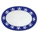 Sofia Home Large Oval Indigo Stoneware Serve Tray by Sofia Vergara ...