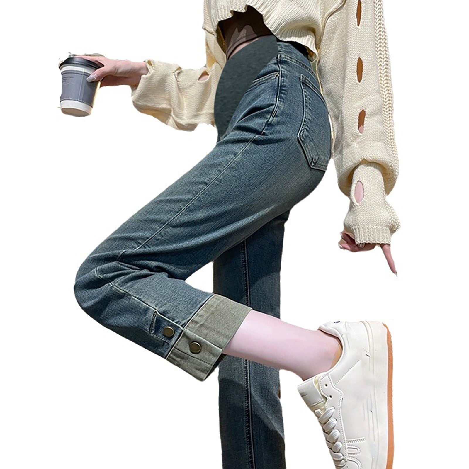 Click here for Hhsfeifuuu Maternity Jeans For Women High Stretch... prices