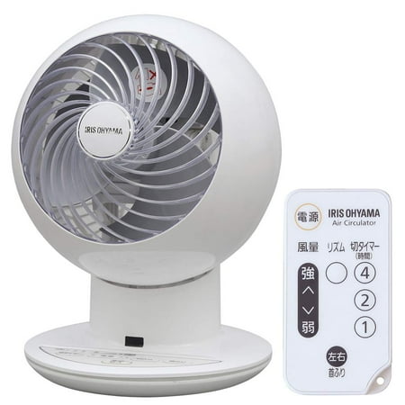 Iris Oyama circulator Eye Mute Swing left and right 18 tatami mats Powerful blast PCF-SC15 white ...