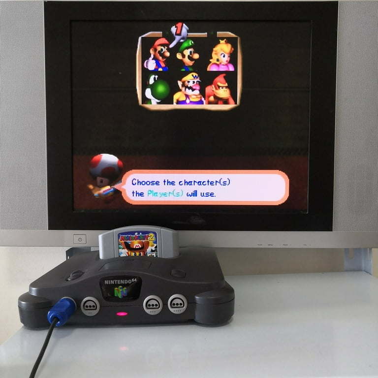 Nintendo 64 Console Tv