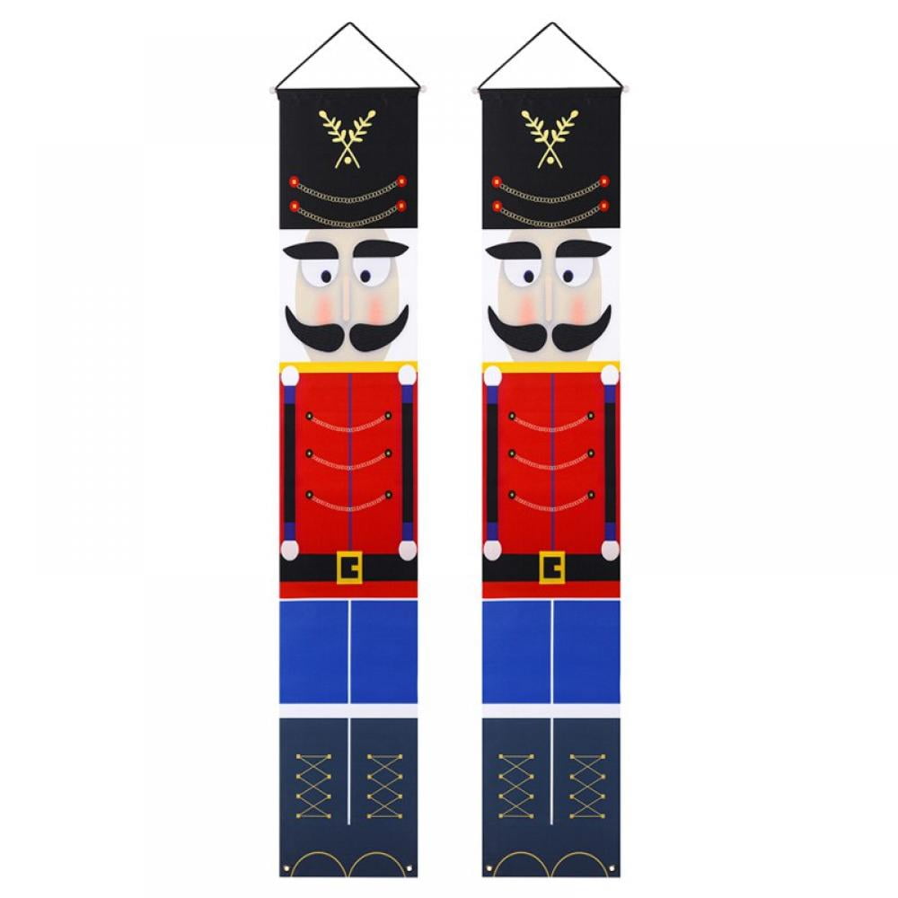 Keimprove Christmas Nutcracker Banner Decorations Outdoor Life Size ...