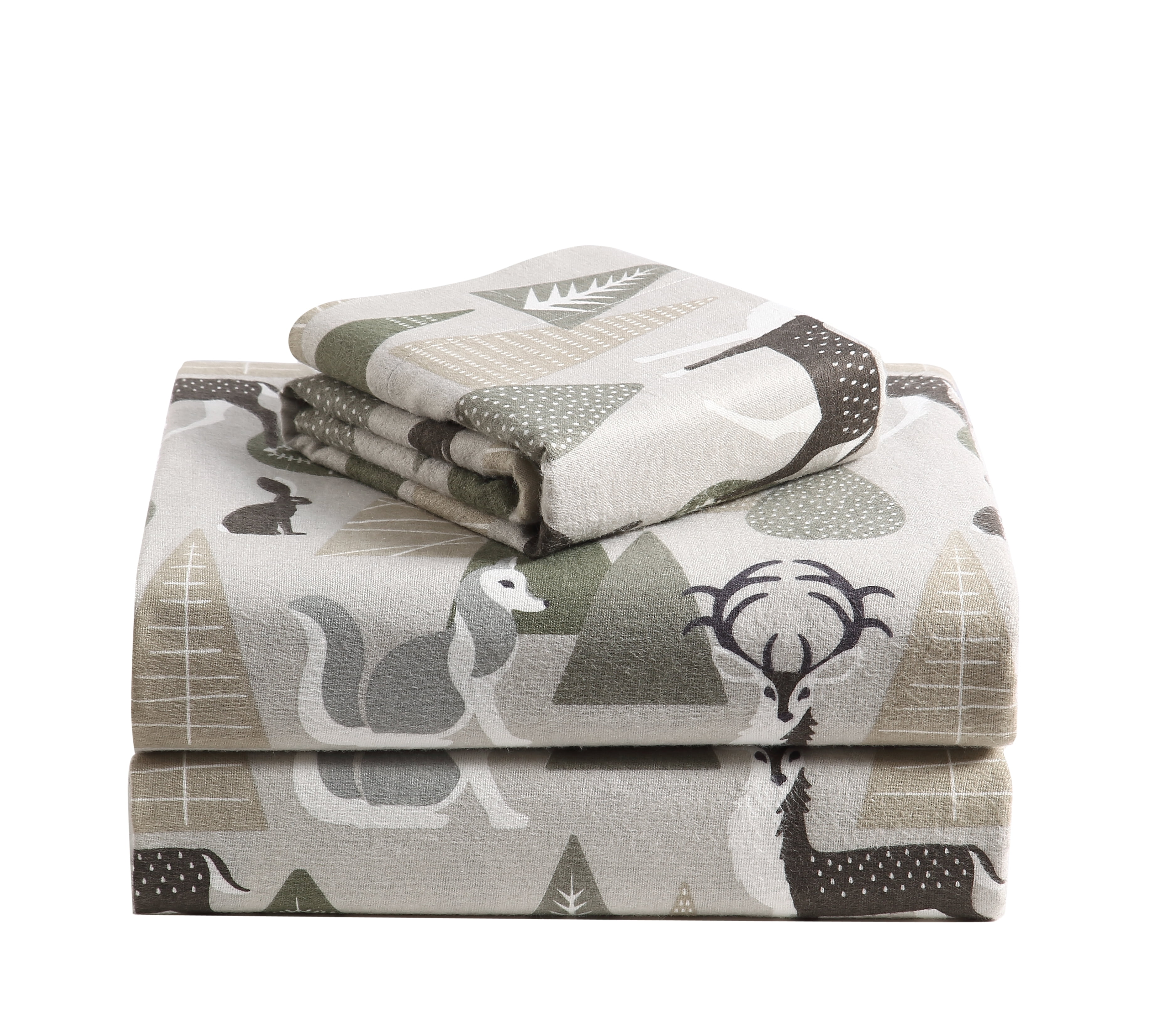 MHF Home Peaceful Forest Sheet Set King - Walmart.com