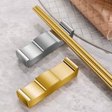 Sunjoy Tech Stainless Steel Chopstick Rest Food-Grade Knife Rest Easy ...