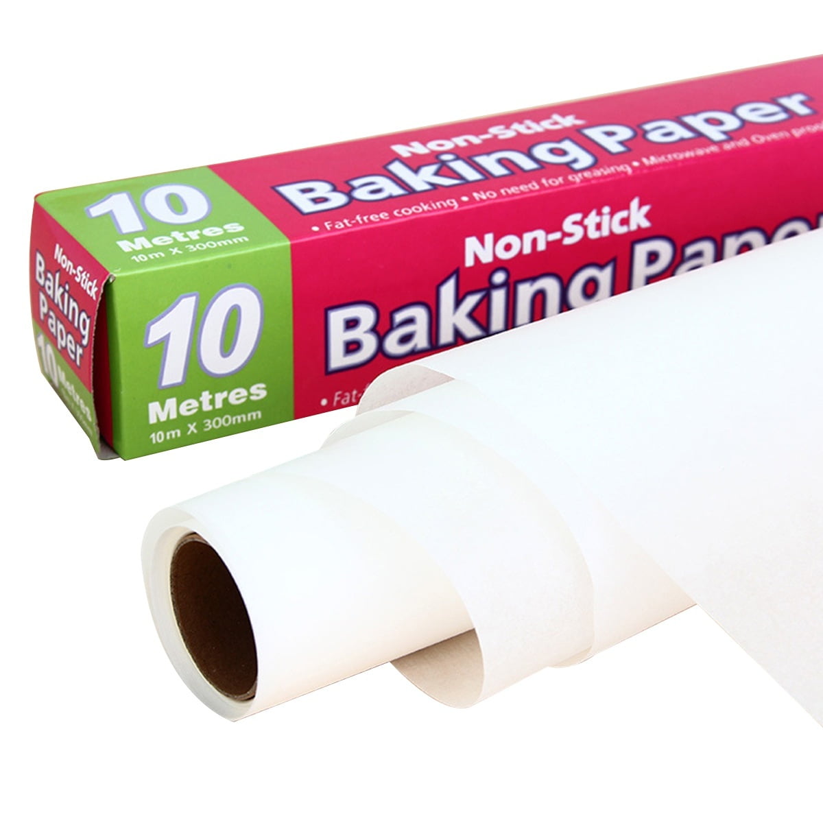 1 Roll Non-Stick Baking Paper, Heat Resistance Double-Sided Silicon ...