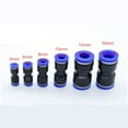 Pneumatic Fitting Tube Connector Fittings Air Quick Water Pipe Push In ...