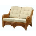 Jam Lounge Loveseat Sofa ECO Natural Rattan Wicker Handmade Design w ...