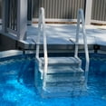 Open Box Confer Plastics InPool Step Ladder, Above Ground Swimming Pool ...