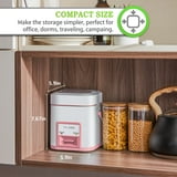 TLOG Small 5 Cup Cooked Mini Rice Cooker with Steamer, 1.2L Portable ...
