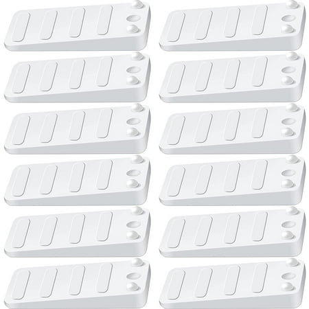 24 Pieces White Toilet Leveling Shims Plastic Wedges Shims Soft ...