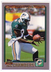 2001 Topps #356 Chris Chambers RC NFL Football Trading Card - Walmart.com