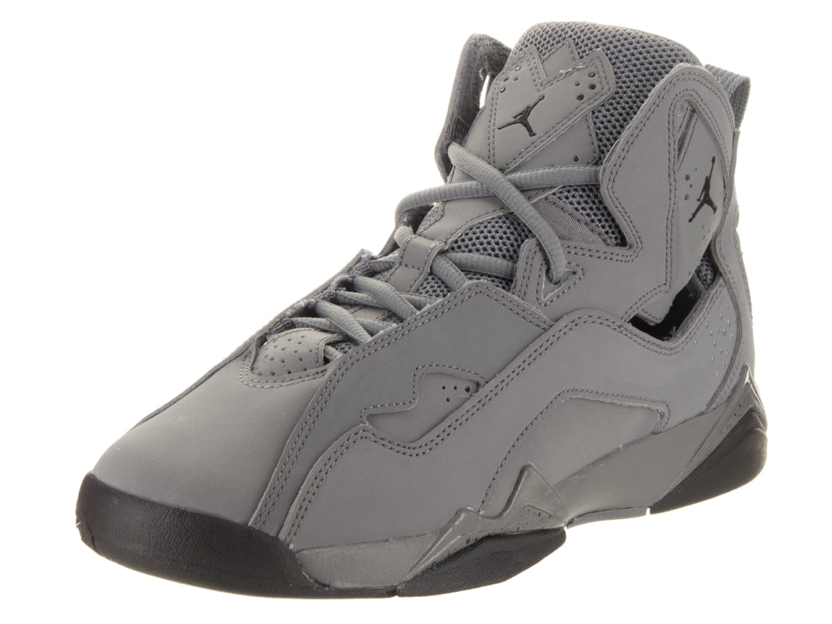 JORDAN KIDS JORDAN TRUE FLIGHT BG GREY BLACK SIZE 5.5 - Walmart.com