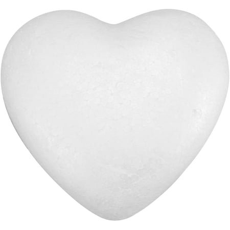 Foam styrofoam Balls Craft Heart Mini Large 1 Pc Creative Heart Shaped ...