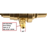 Two-stage regulator for Inert Gas. Inlet Connection: CGA-580 - Outlet ...