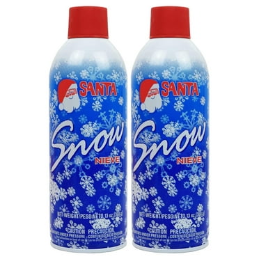 Santa Snow Aerosol Spray 13oz, 1ct - Frost Effect for Christmas ...