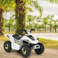 Topbuy Kiddie 6V Mini Electric Quad, Baby Four Wheelers, Rechargeable ...