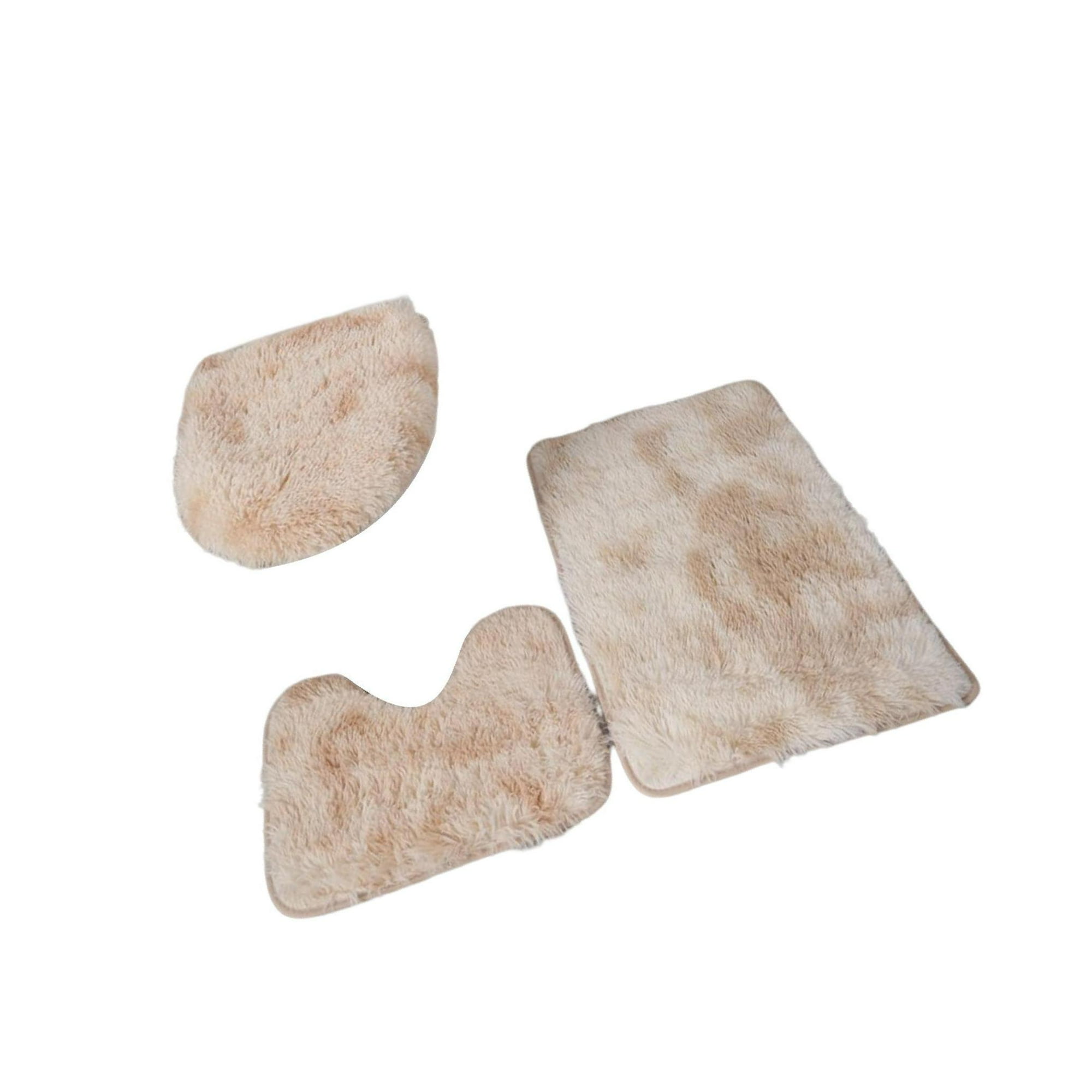 Click here for Decodeary 3pcs Bath Mats Set With Toilet Lid Cover... prices