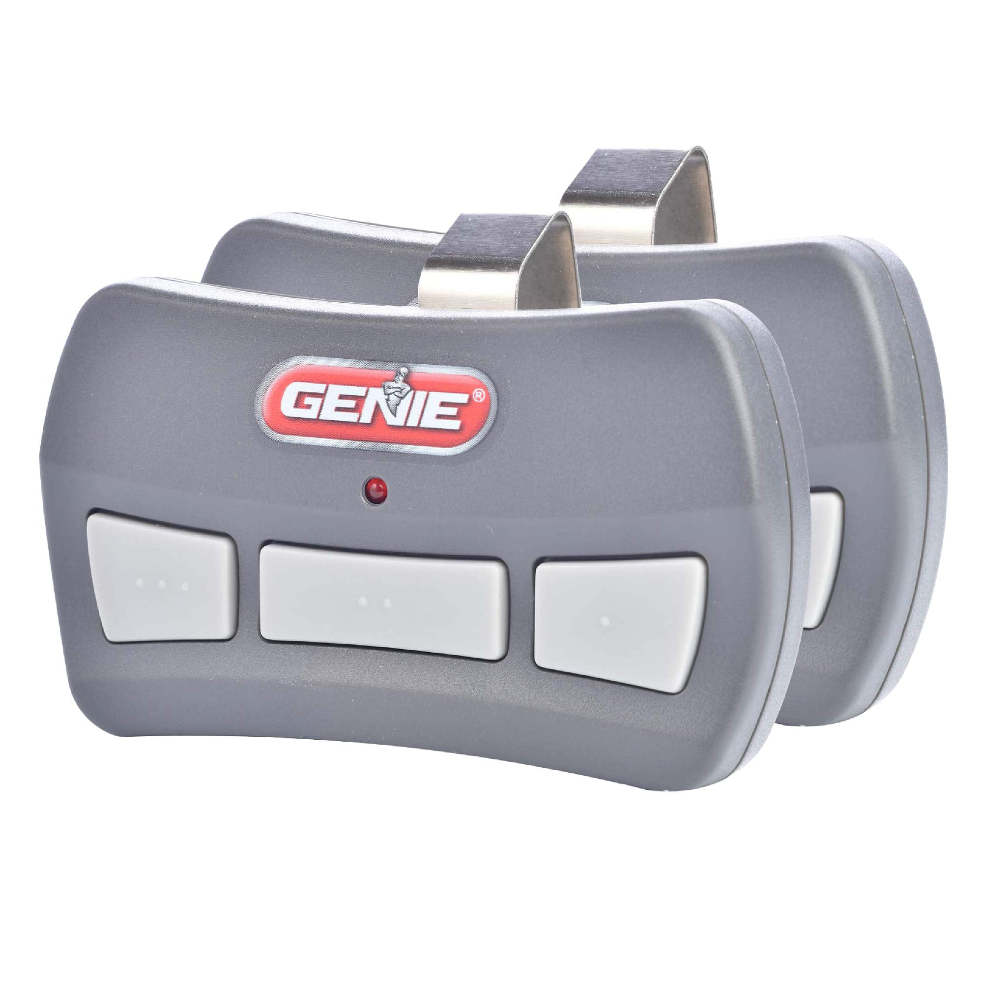 Genie 3-Button Garage Door Opener Remotes (2 Pack) - Each Remote ...